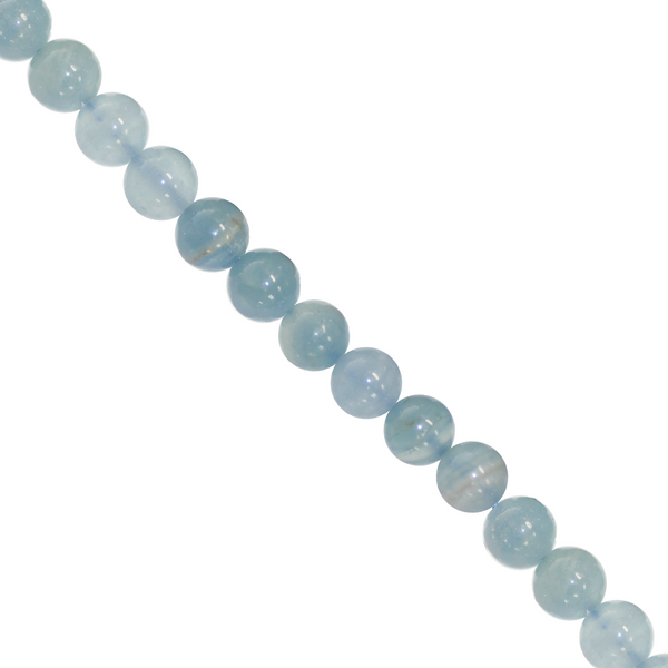 Pure Blue Calcite (AAA), Semi-Precious Stone, Available in Multiple Si ...