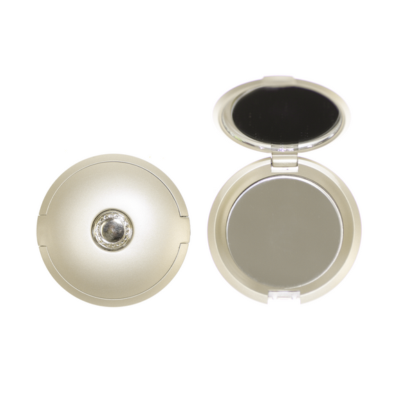 Compact Mirror, Double Sided, Plastic, Round, 7.6cm x 7.6cm, Sold Per ...