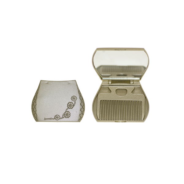 Compact Mirror with Comb, Plastic, 6cm x 8cm, Sold Per Box of 60 ...