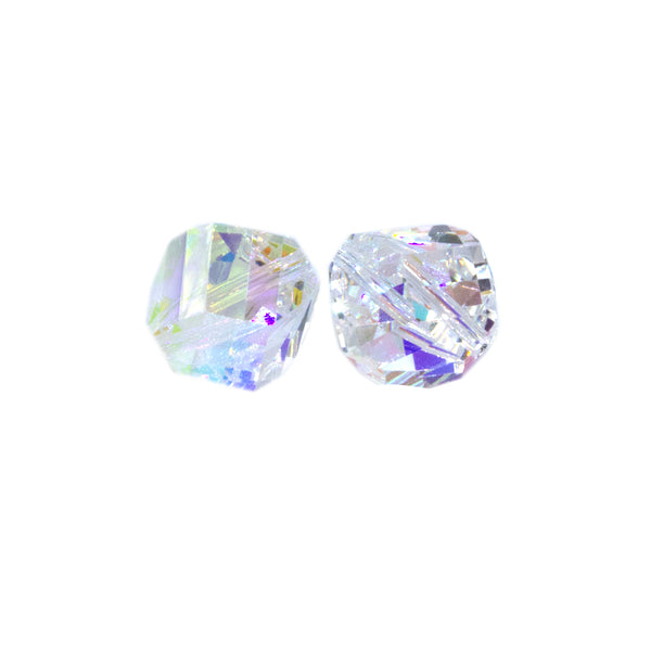 Swarovski Crystal Beads, Helix (5020), 8mm, 2 pcs per bag - Butterfly Beads and Jewellery